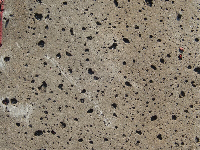 Detail of a Weathered Concrete Texture Stock Image - Image of hole ...