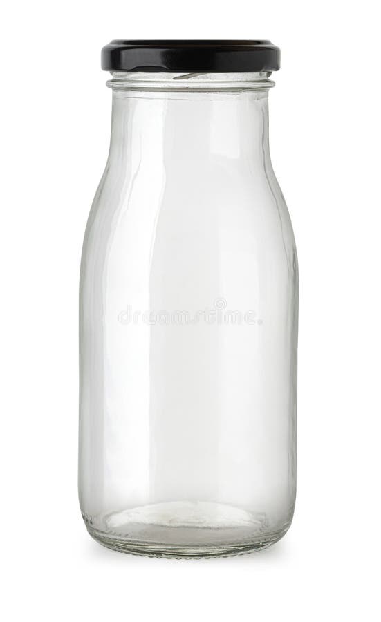 Close Empty Glass Jar for Food and Canned Food Stock Photo - Image of ...