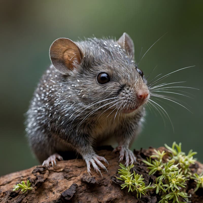 A Close Encounter: Silver-Headed Antechinus in Sharp Focus Stock ...