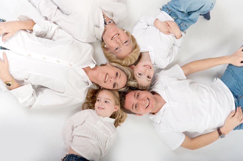 Close family stock photo. Image of beautiful, kids, relaxed - 19451632