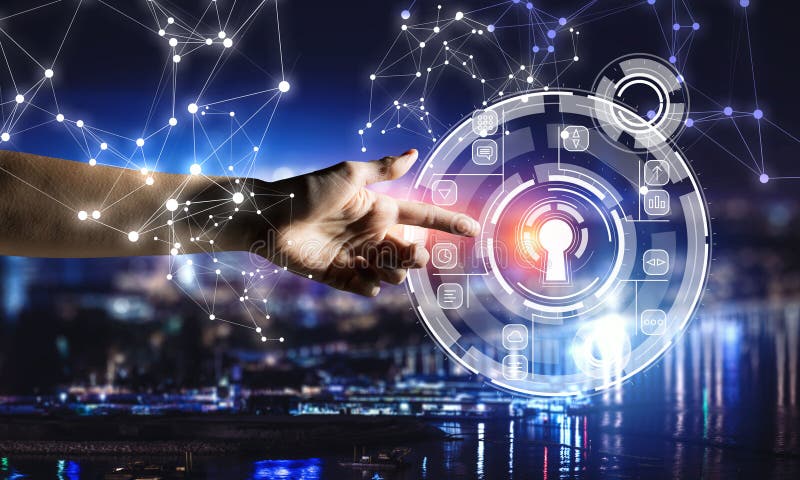 New Media Technologies In Use. Mixed Media Stock Photo - Image of ...