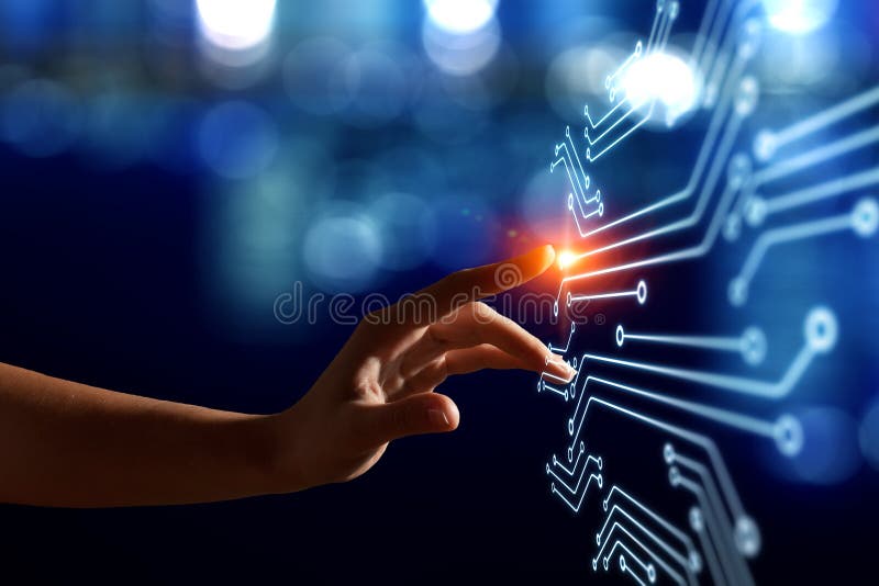 Creating the technology stock photo. Image of idea, modern - 131141574