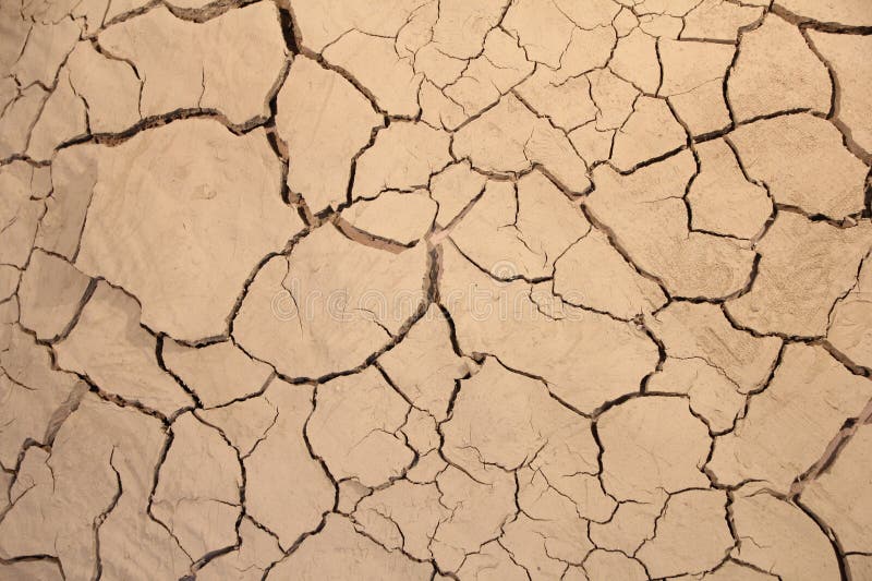 Close Image of Dried Mud with Cracks and Cracks Stock Photo - Image of ...