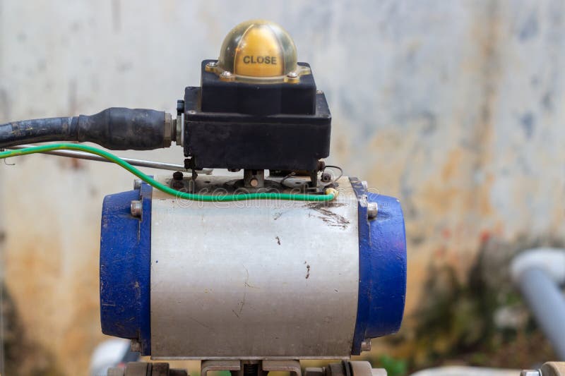 Close Indication Valve Actuator System in an Industrial Setting with ...
