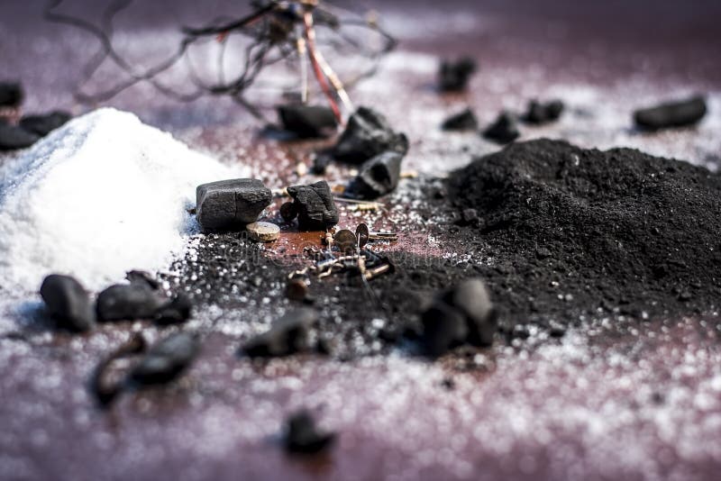 Ingredient or Mixture of Earthing System or Grounding System I.e Coal ...