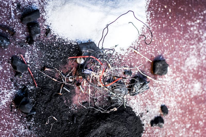 Ingredient or Mixture of Earthing System or Grounding System I.e Coal ...