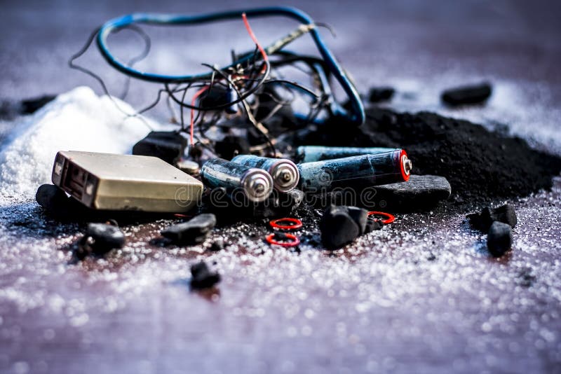 Ingredient or Mixture of Earthing System or Grounding System I.e Coal ...