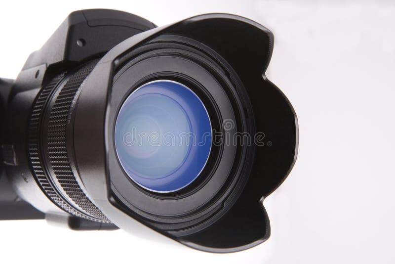 Digital Video Camera (Detail Top-Front View) Stock Image - Image of ...