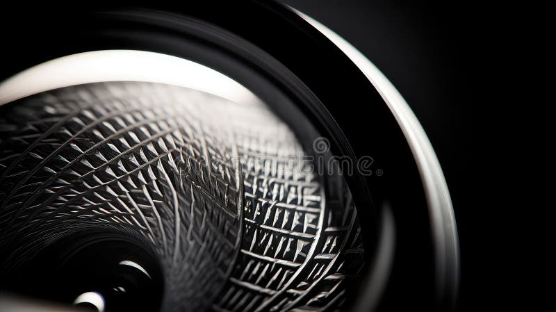 Close light lens stock illustration. Illustration of structure - 321088924