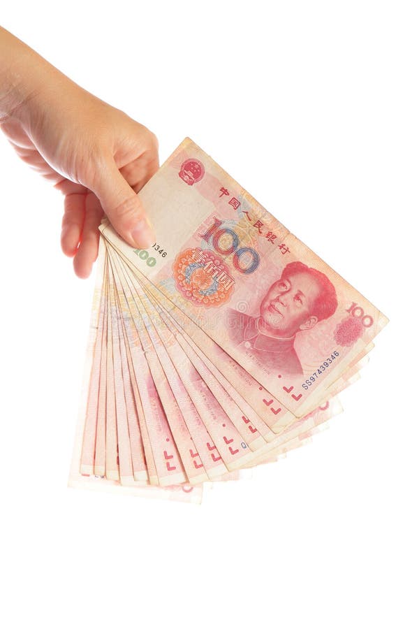 A Close Look at Chinese Money Stock Photo - Image of face, enterprise ...