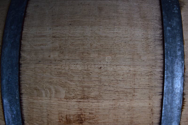 A Close-up on a Wine Barrel Stock Image - Image of circle, grapes ...