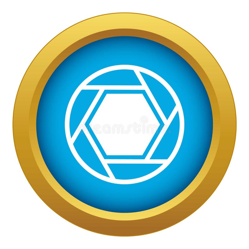 Close Objective Icon Set Color Hexahedron Stock Vector - Illustration ...