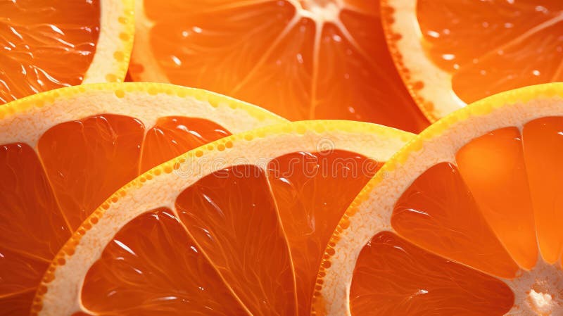 Close orange slice pattern stock illustration. Illustration of citrus ...