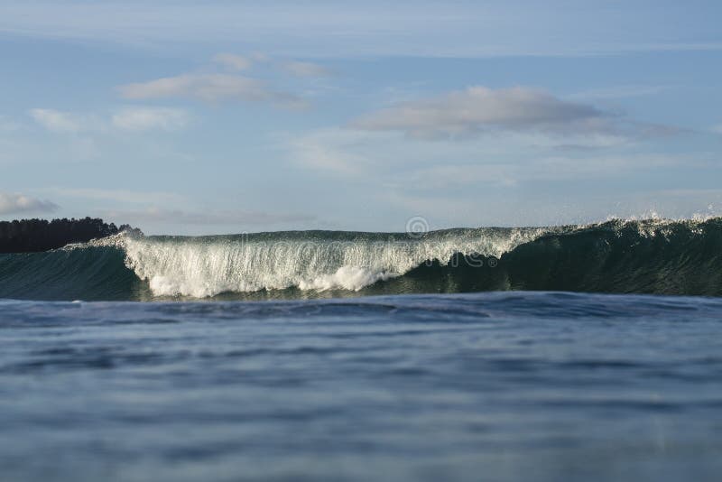 Close-Out Surf stock photo. Image of ocean, perfect, surfing - 76309404