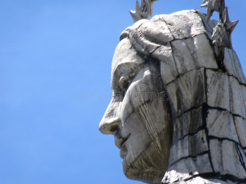 Close of Quito Statue stock photo. Image of quito, statue - 103316184