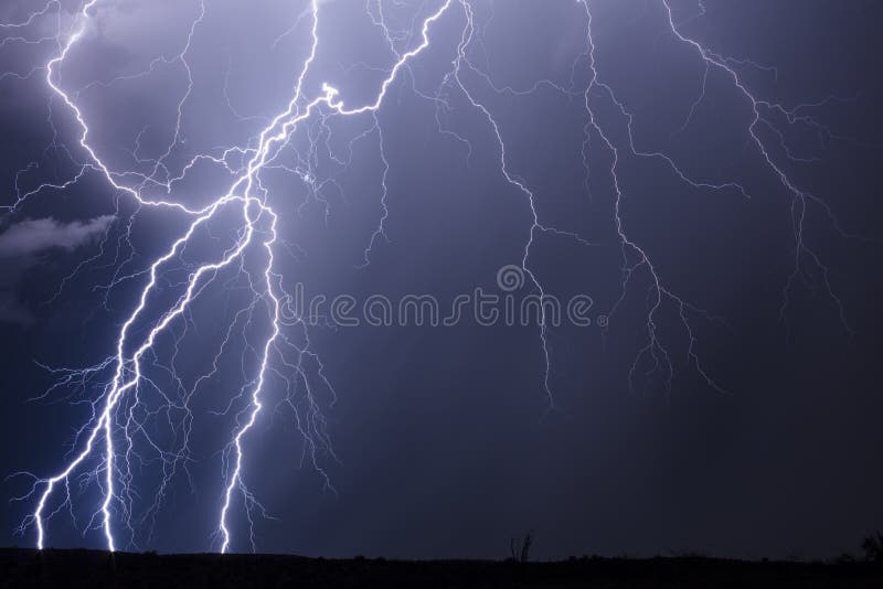 Close-up of Storm Clouds with Flashes of Lightning and Thunder Stock ...