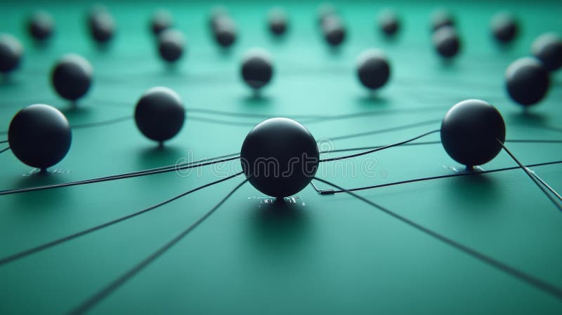 A Close-range View of a Circuit Board Featuring Glowing Electronic ...