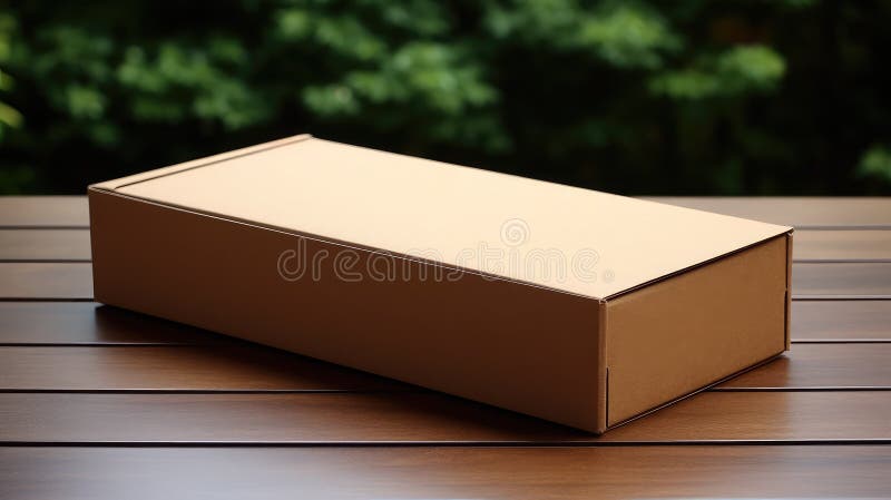 Close rectangle box stock illustration. Illustration of generated ...