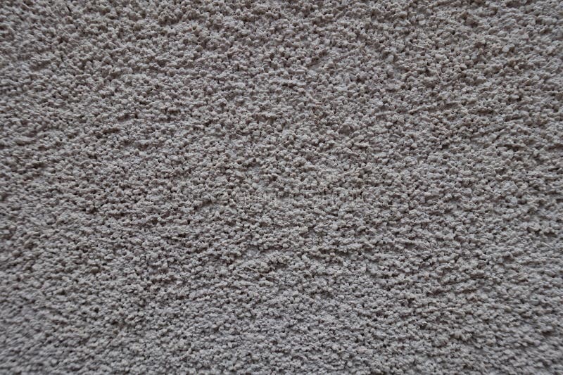 Close Shot of Dusty Wall with Coarse Gray Roughcast Finish Stock Image ...