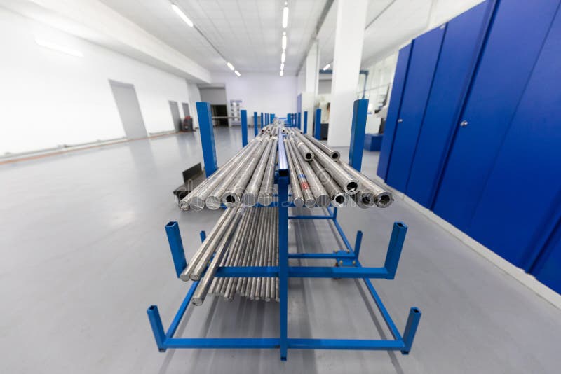 Close Shot of Metal Preparations of Metal Products Stock Photo - Image ...