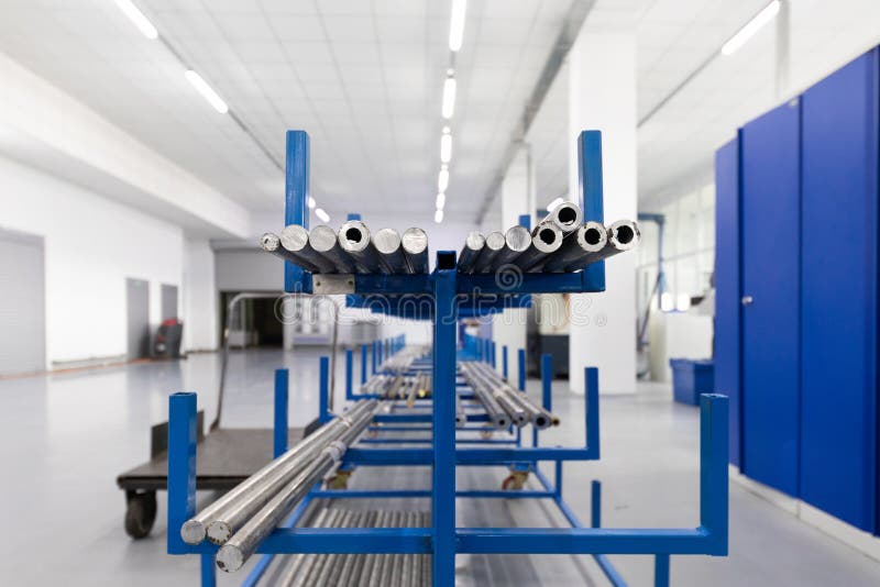 Close Shot of Metal Preparations of Metal Products Stock Photo - Image ...