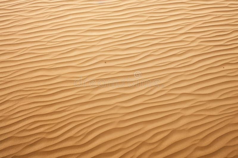 Close Shot of Sand Texture with Smooth Waves Stock Photo - Image of ...