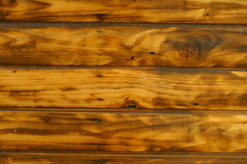 Close Shot of Wall with Burnt and Brushed Split Log Siding Stock Photo ...