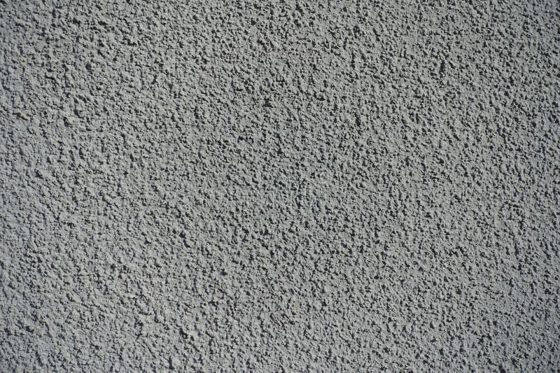 Close Shot of Wall with Gray Roughcast Finish Stock Photo - Image of ...