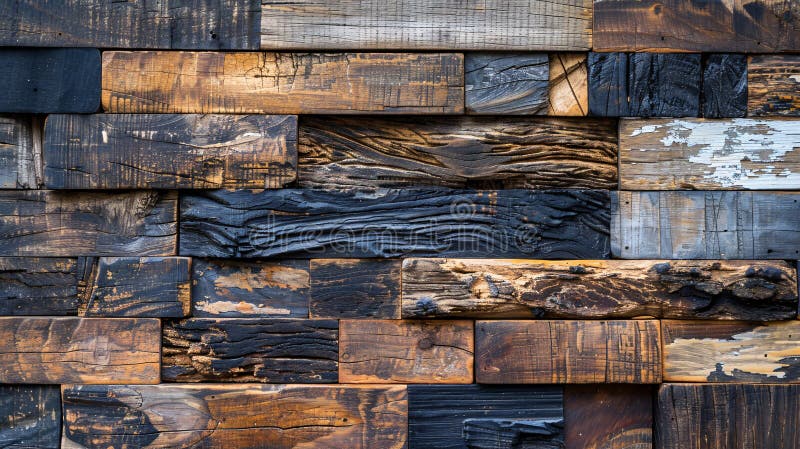 Close-up Abstract Background of Rustic Wood, Showcasing the Rich ...