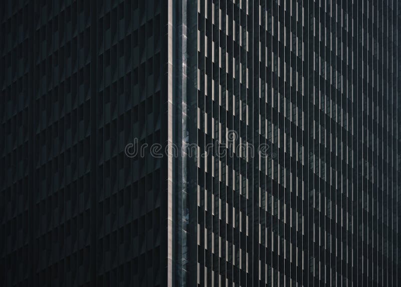 Close-up Abstract Geometry Flat Pattern of Modern Architecture Exterior ...
