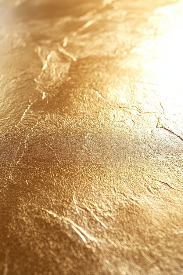 Close-up, Abstract Gold Texture Background with Metallic Sheen and ...