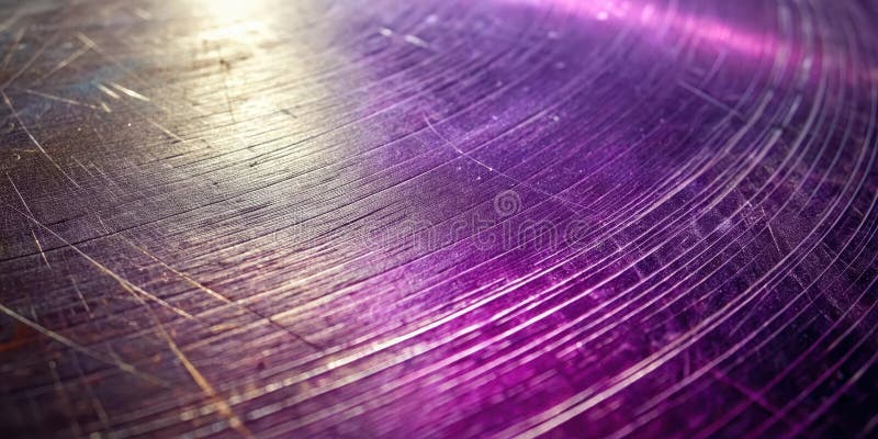 Close-up Abstract Image of a Deep Purple Metallic Surface with ...