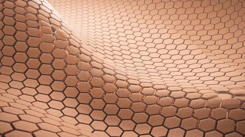 Abstract Skin Texture with Hexagon Pattern Medical Science and Beauty ...