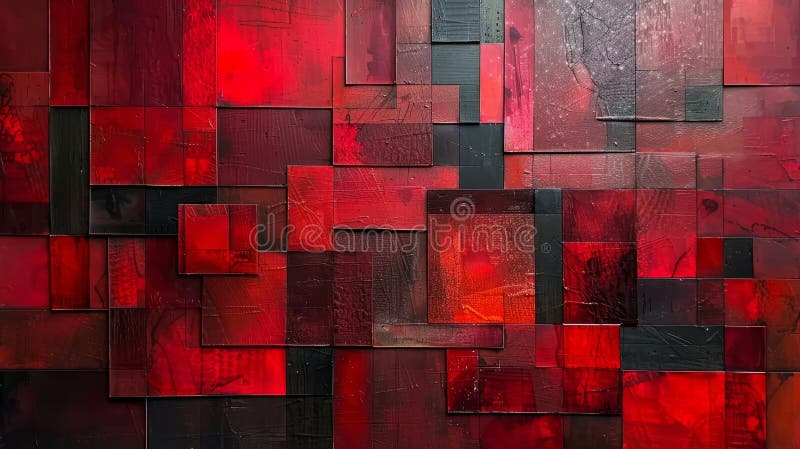Red abstract composition stock photo. Image of appeal - 323353802