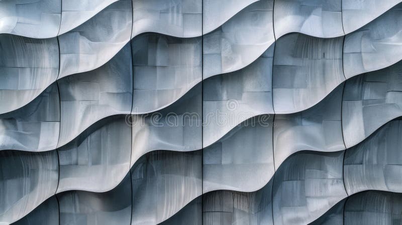 Close-up of Abstract Patterns or Textures on a Modern Building Facade ...
