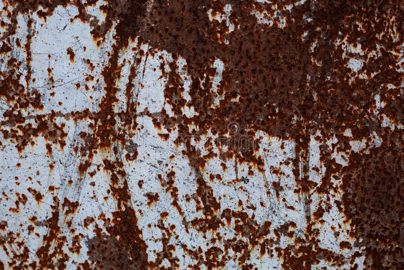 Close Up Abstract Rusty Metal Surface Background. Stock Image - Image ...