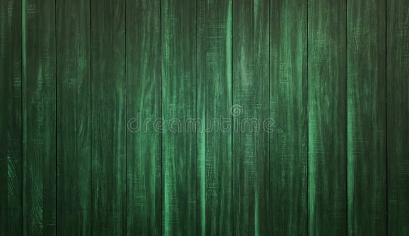 Close Up of Abstract Wall Made of Green Wooden Planks. Timber Texture ...