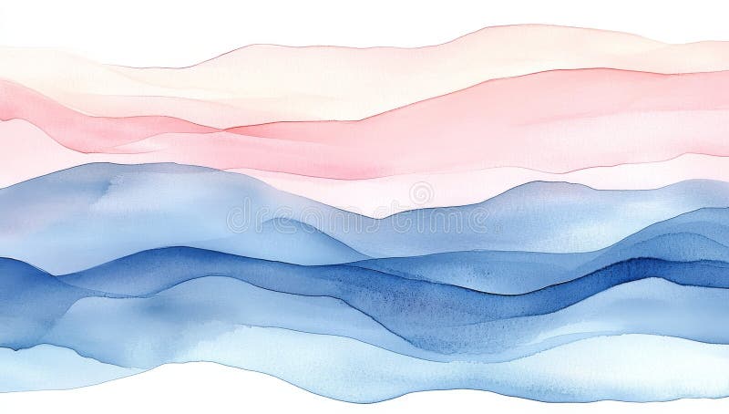 A Close-up of Abstract Watercolor Design Studio Reveals a Digital Art ...