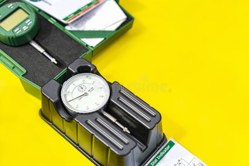 Close Up Accuracy and Precision Indicator Dial Gauge Equipment for ... Close Up Accuracy and Precision Indicator Dial Gauge Equipment for ...