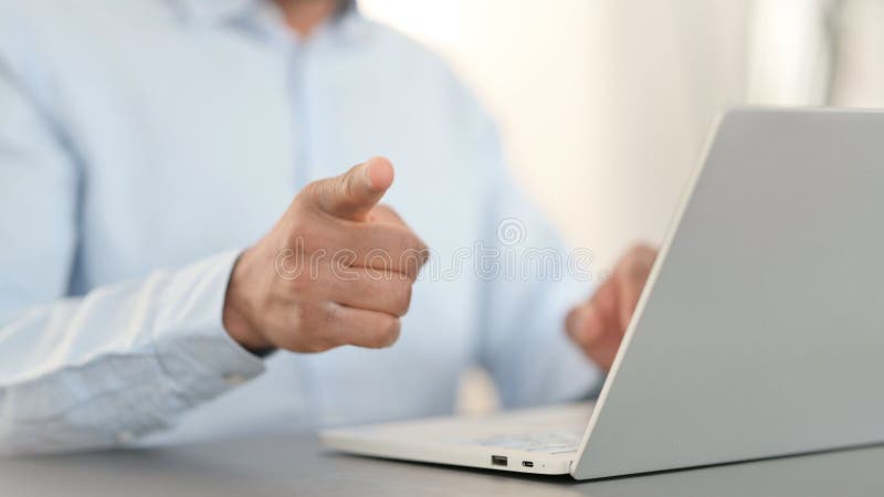 Close Up of African Hand Pointing at the Camera Stock Photo - Image of ...