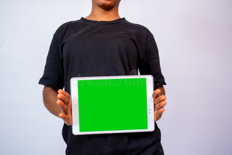 Holding Front Facing Computer Stock Photos - Free & Royalty-Free Stock ...