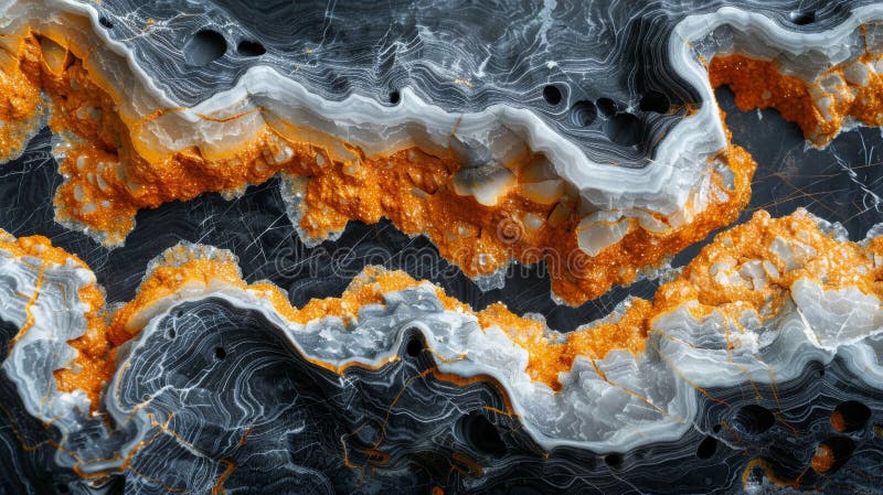 Close-up of Agate Stone Patterns Stock Photo - Image of closeup ...