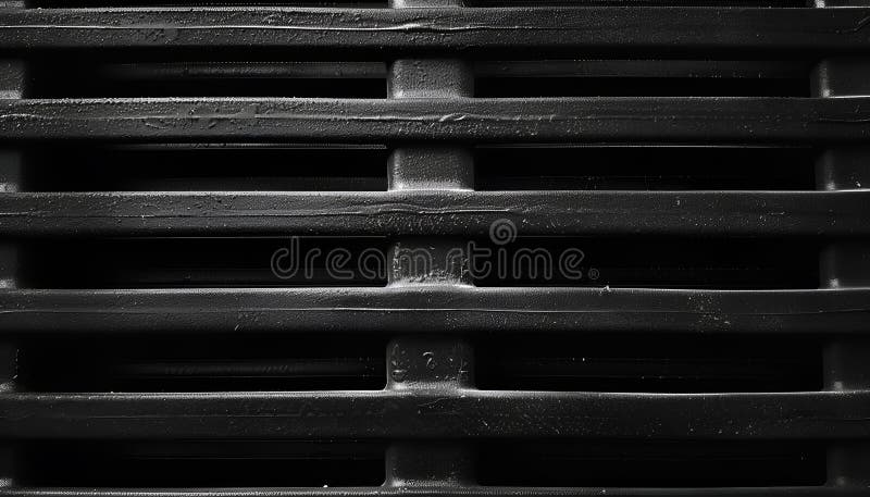 Close Up Air Compressor Ventilation Grille Texture, Black and White ...