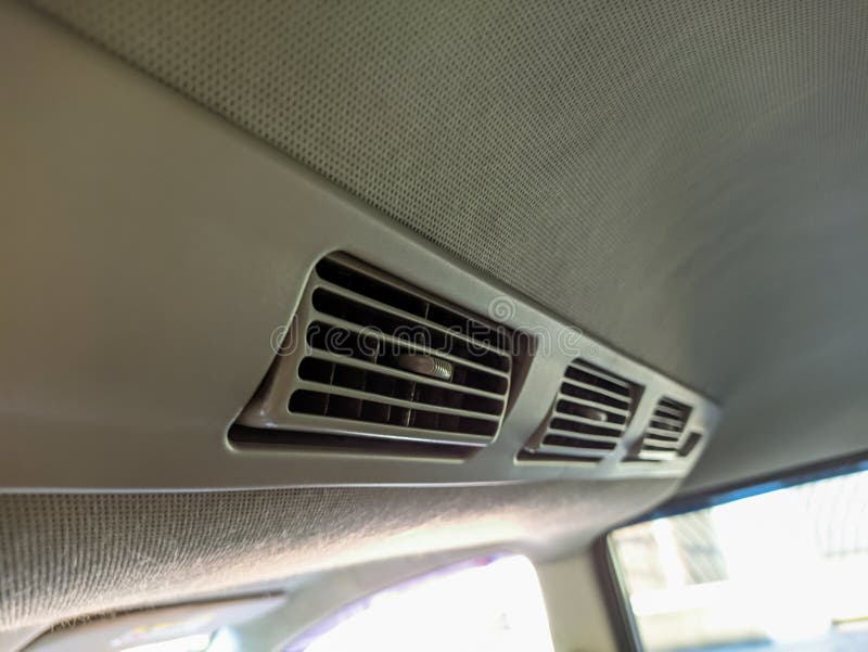 Close Up of Air Conditioner in Car Stock Photo - Image of conditioning ...