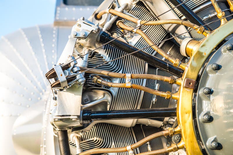 Close Up of Airplane Engine Stock Photo - Image of chamber, machinery ...