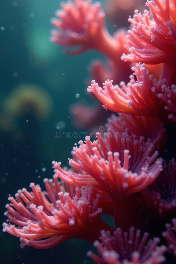 Close Up of Algae Culture, Showcasing Rich Color , Microscope, Biomass ...