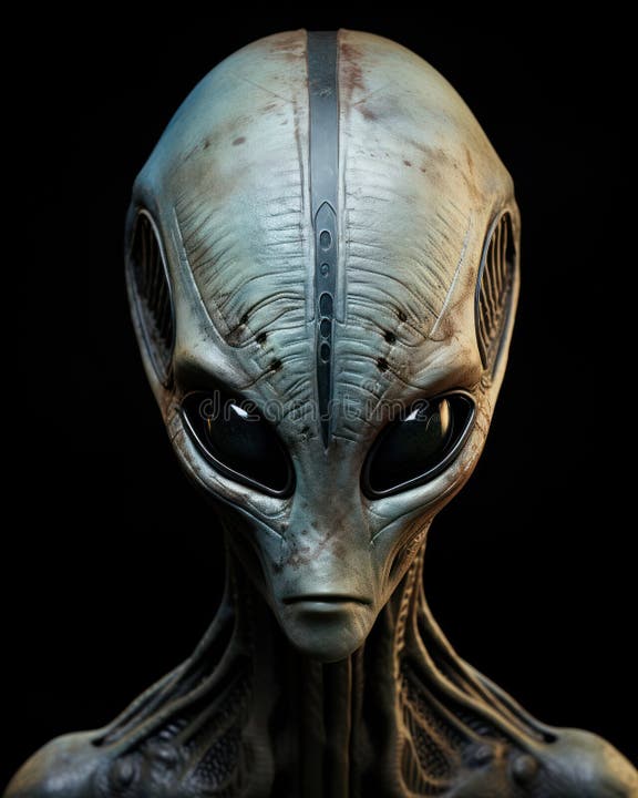 A close up of a alien stock illustration. Illustration of creature ...