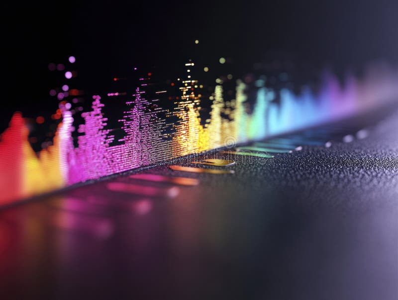 A Close-up of Alphabet Letters Transitioning into Dynamic, Flowing ...