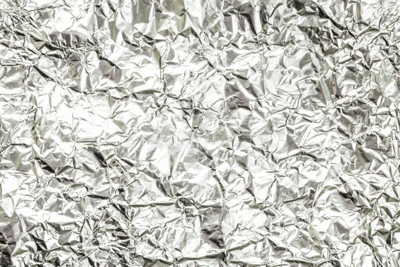 Close Up of Aluminum Foil Pattern Stock Image - Image of white ...