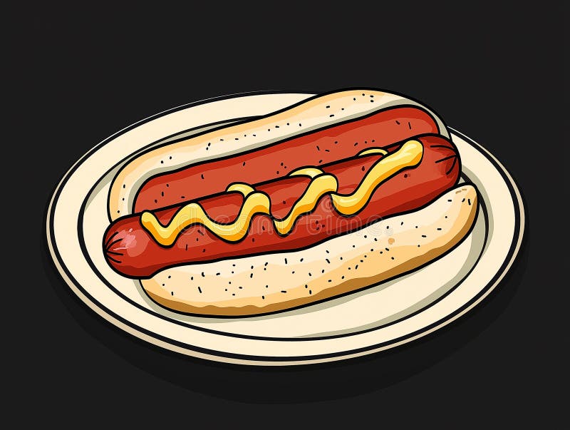 Ai Generated Image of Food and Beverage Concept. Stock Photo - Image of ...